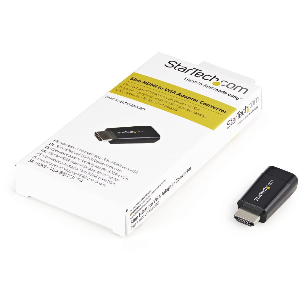 Adaptador Conversor de Video HDMI a VGA Convertidor - Smartctl.cl