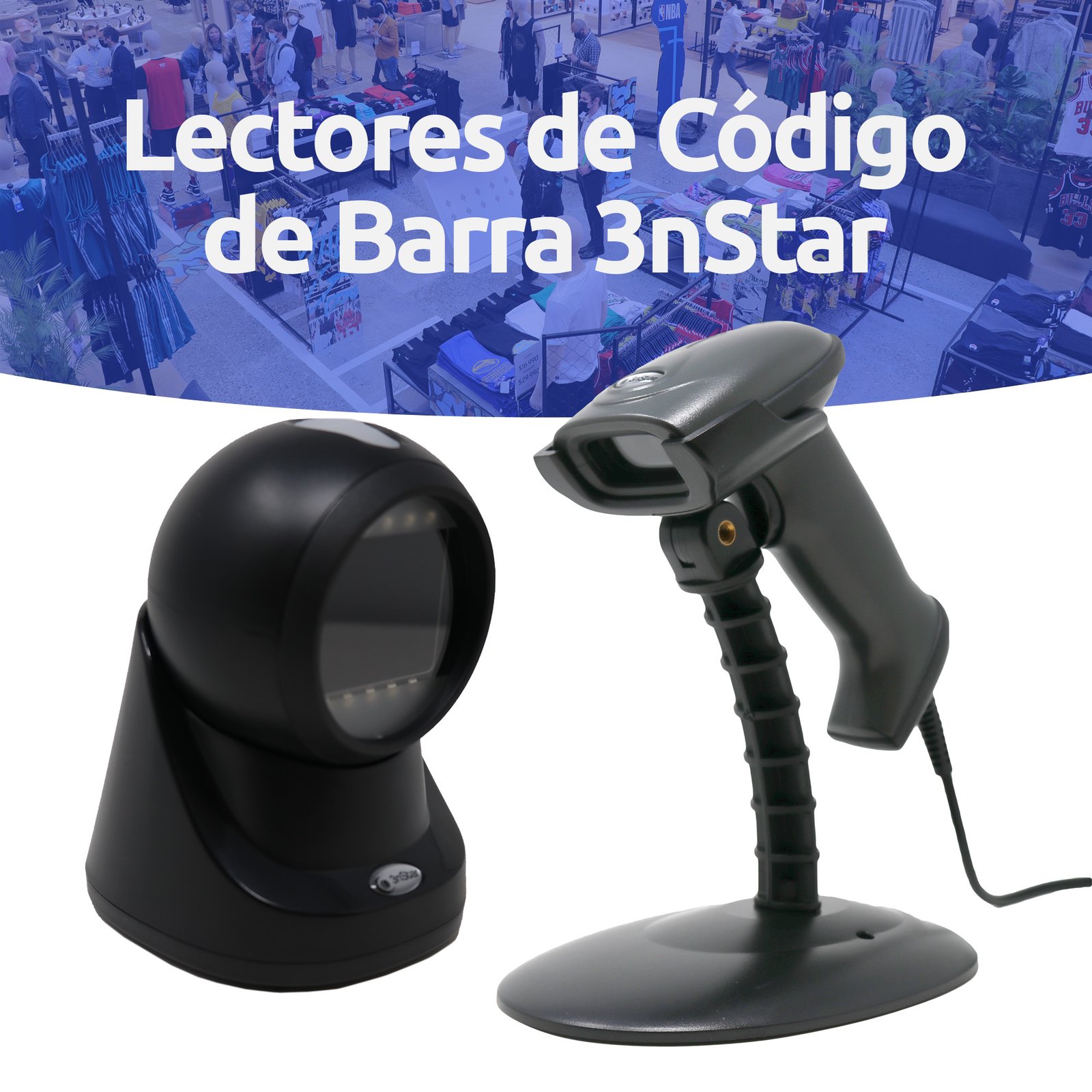 Lectores de Código de Barra 3nStar
